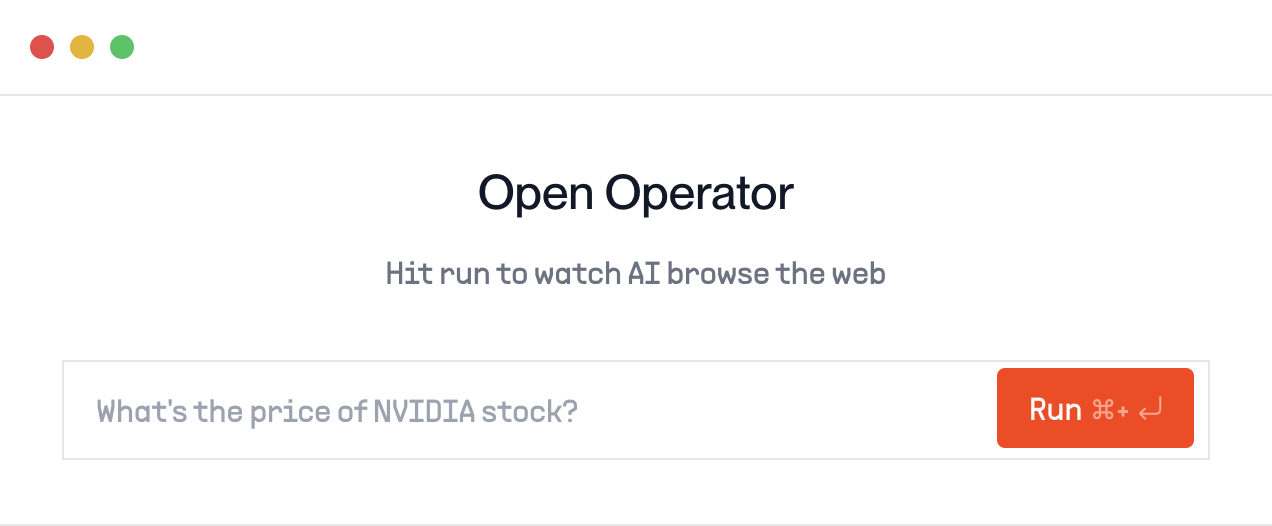 Open Operator